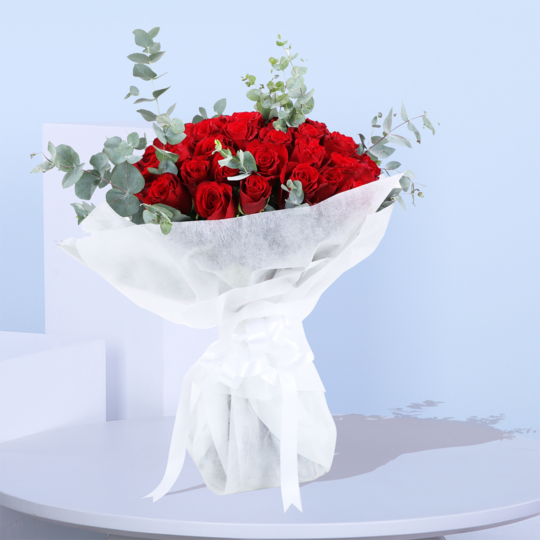 Red Rose Flower Bouquet Red Rose Bouquet