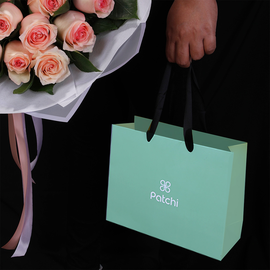 30 Pink Rose Bouquet with Patchi Combo | Bouquet with Chocolates