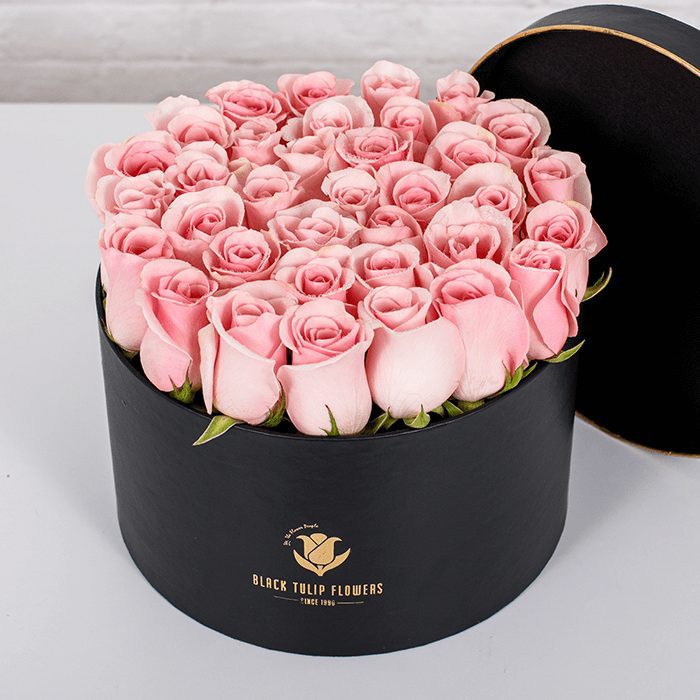 Box of Pink Rose - Flower Delivery Dubai, UAE