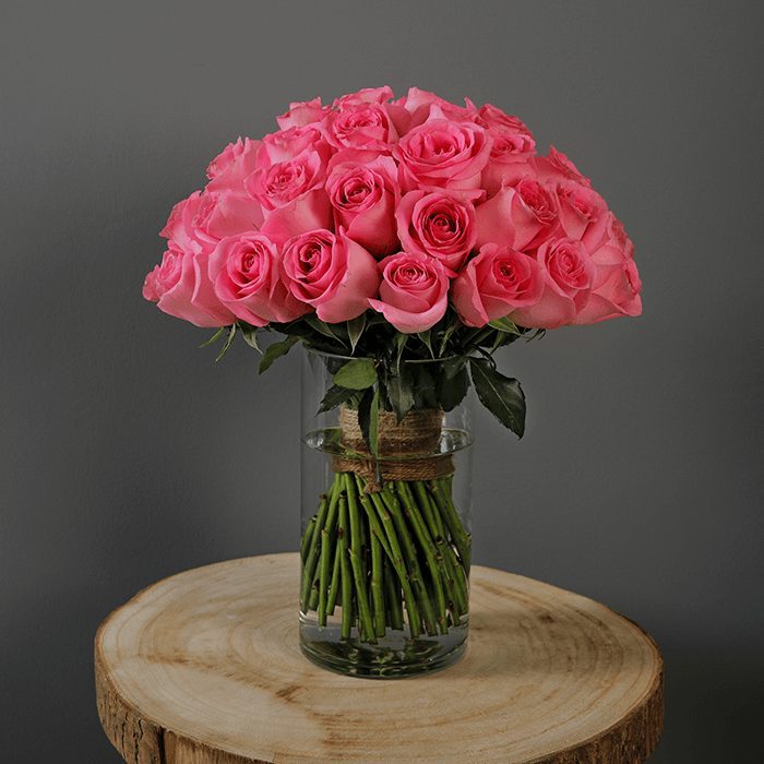 Bunch of Pink Roses - Flower Delivery Dubai, UAE