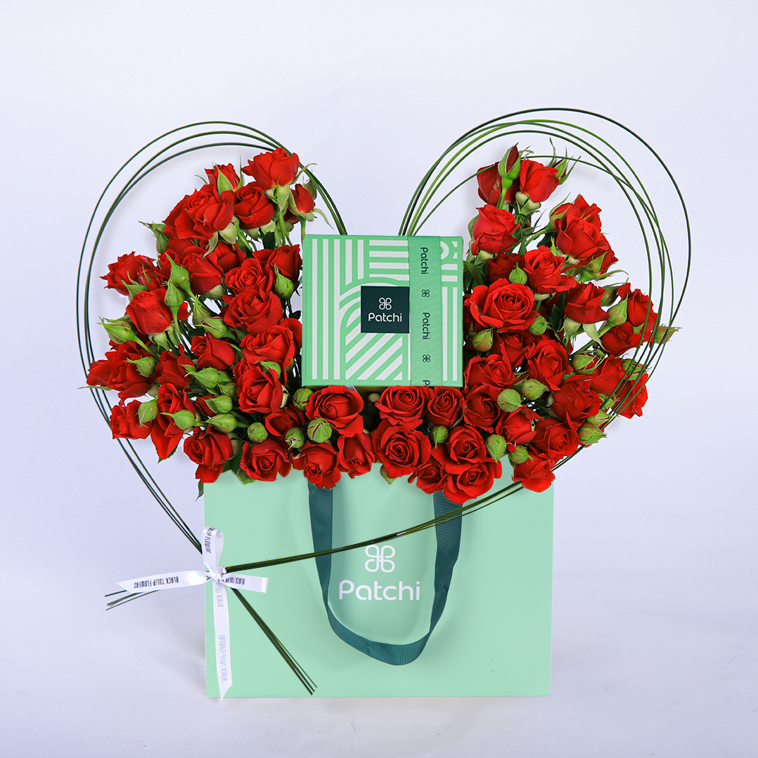 Eminent Love | Special Flower Bouquet with Chocolate