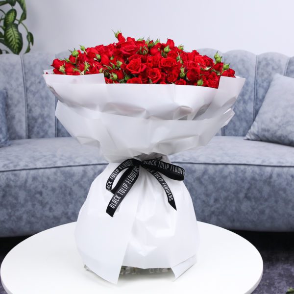 Ravishing Red Spray Rose - Online Flower Delivery UAE