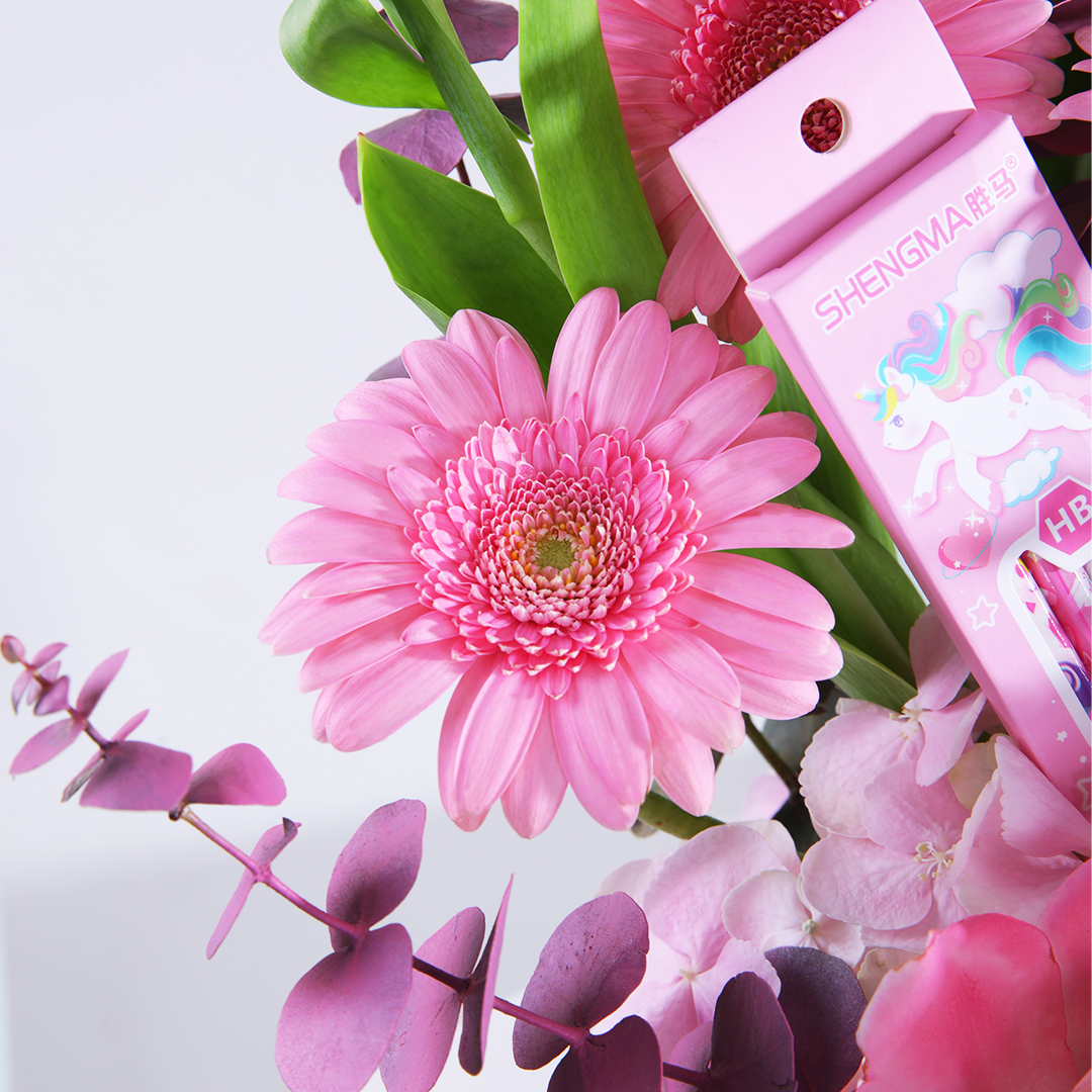 Back To School Flower Box - Flower Delivery Dubai, UAE