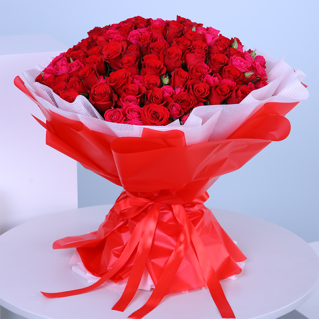 Joy full Red Rose | Online Flowers Delivery | BTF.ae