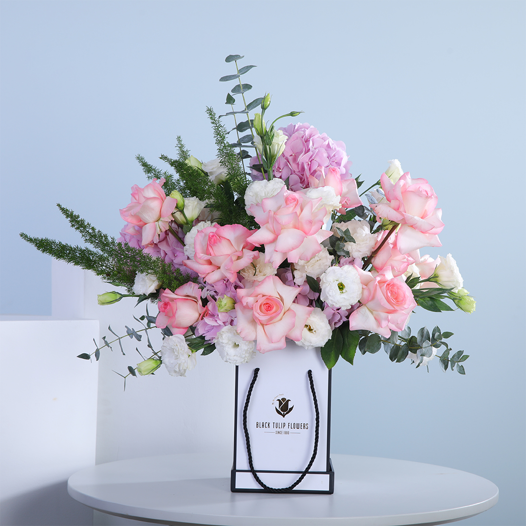 Pink Delight Floral Display | Flower Box