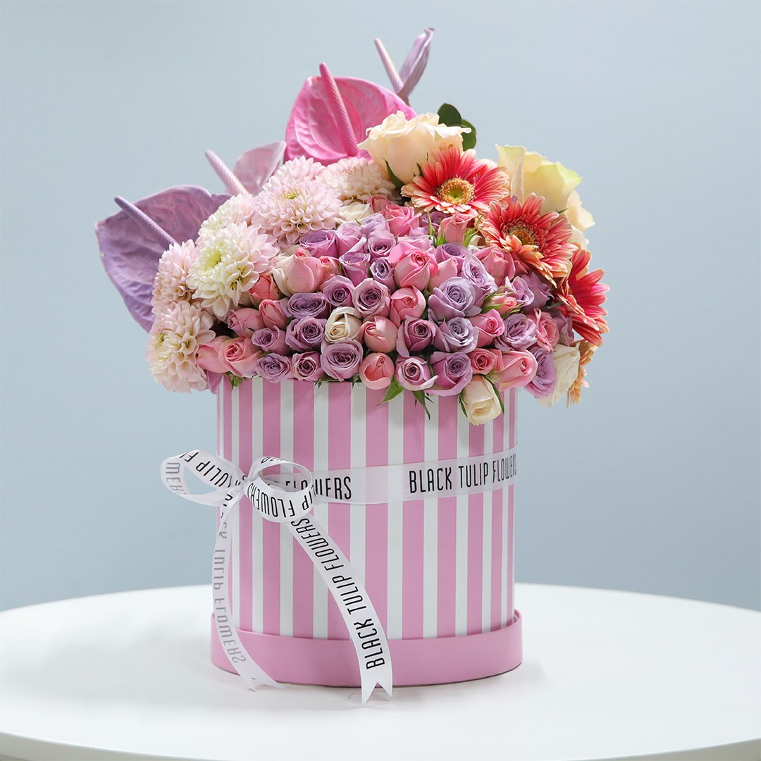 Harmony Blossom Box | Flower Basket