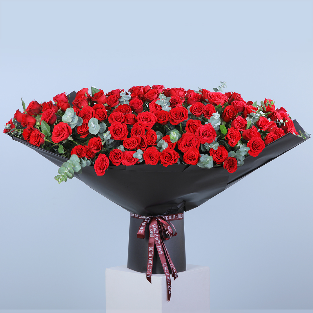 Rhapsody of Red Roses | Flower Bouquet