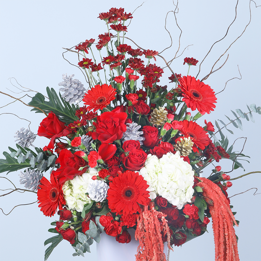 Bold and Beautiful Red Bouquet | Order Now
