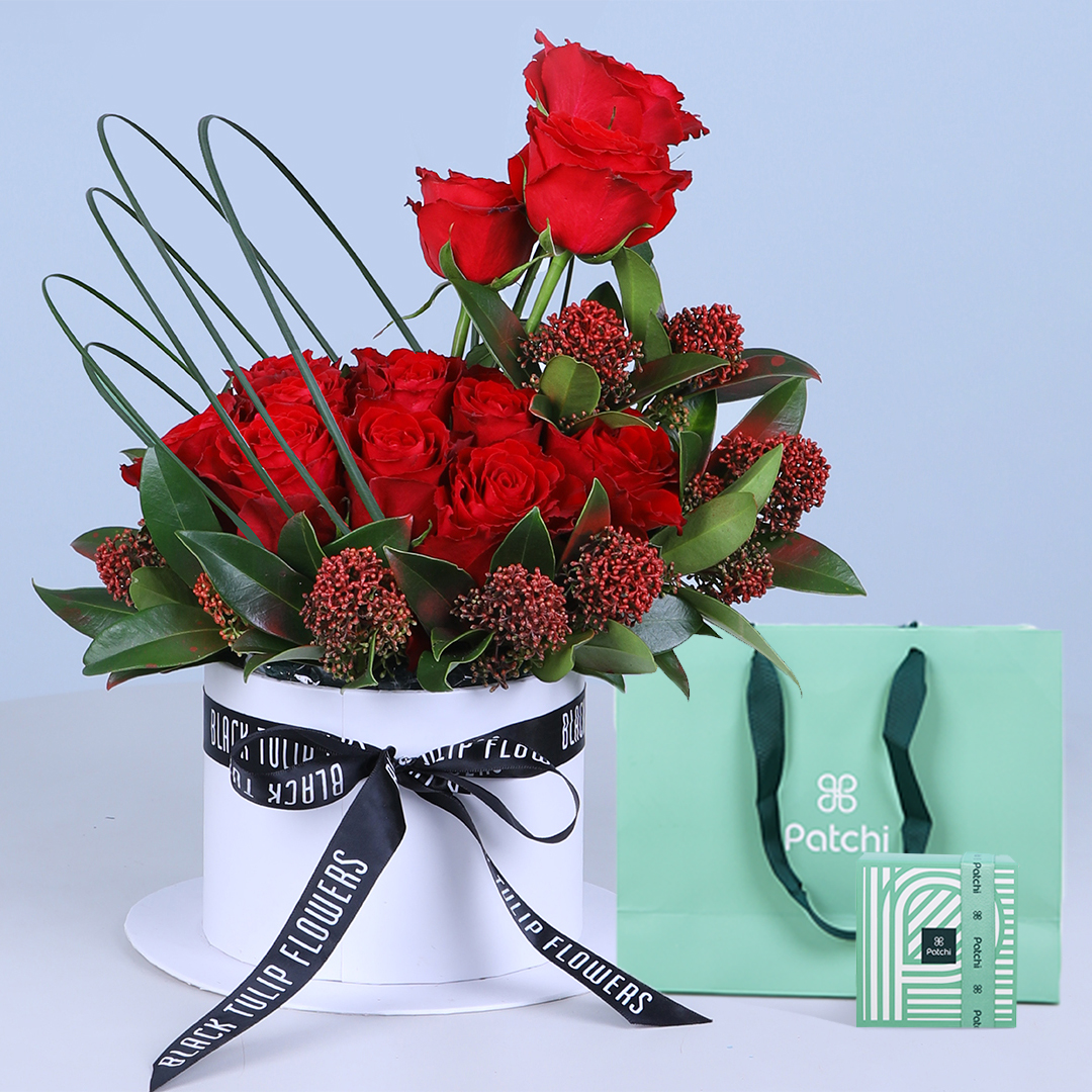 Red Rose Arrangement | Unique Gift