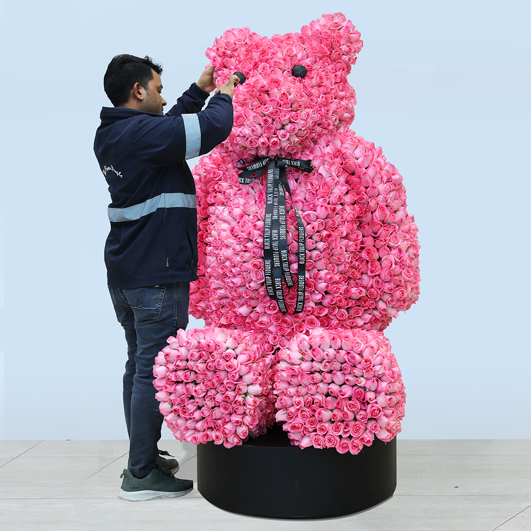 Rose Teddy Bear|Perfect Gift of Love
