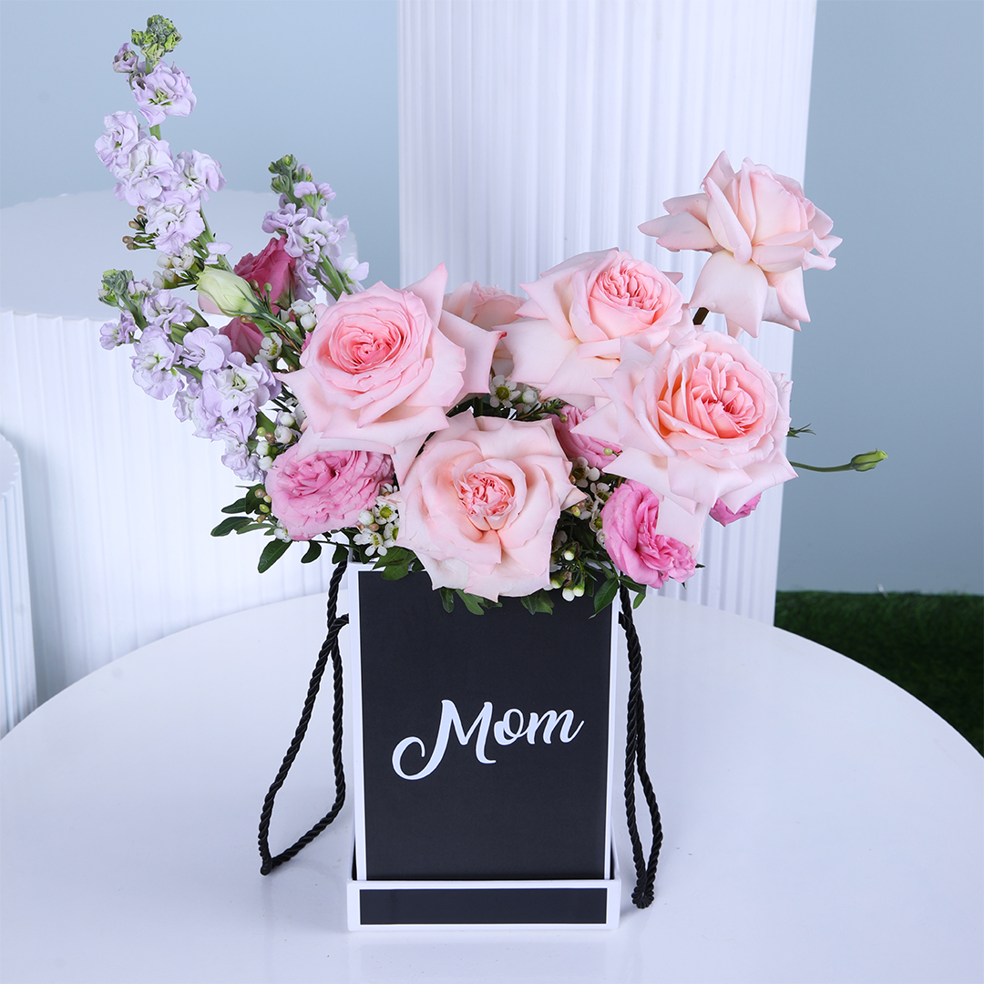 Mom’s Blooming Gift Bag | Mother’s Day Flowers UAE