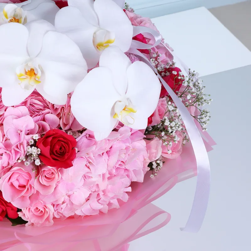 The Grand Pink Arrangement | Grand Floral Gift